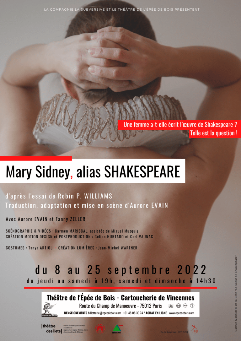 Mary Sidney, alias Shakespeare - La Subversive